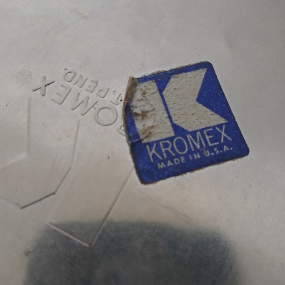 Kromex | Kitchen | Vintage Metal Kromex Canister Set Flour Tea Coffee ...